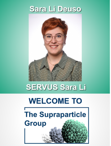 Welcome Sara Li - Department of Chemistry and Pharmacy